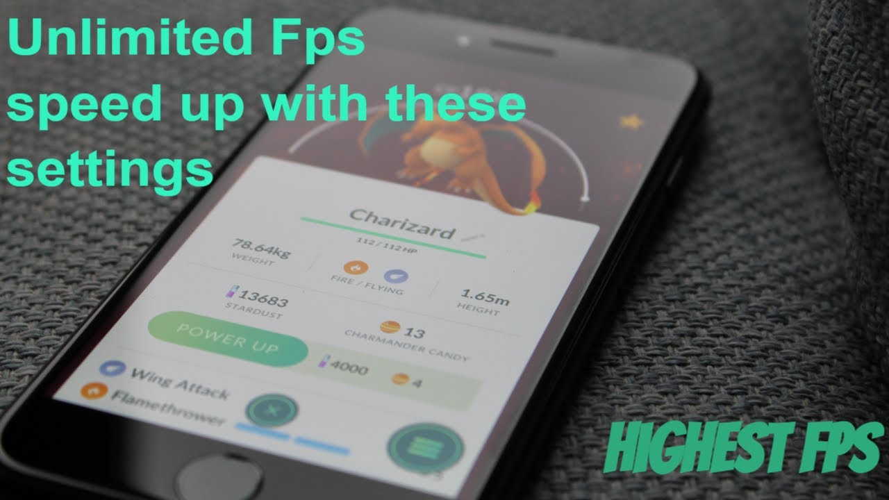 Speed up your Pokemon GO at highest fps no lag no loading smoothly ...