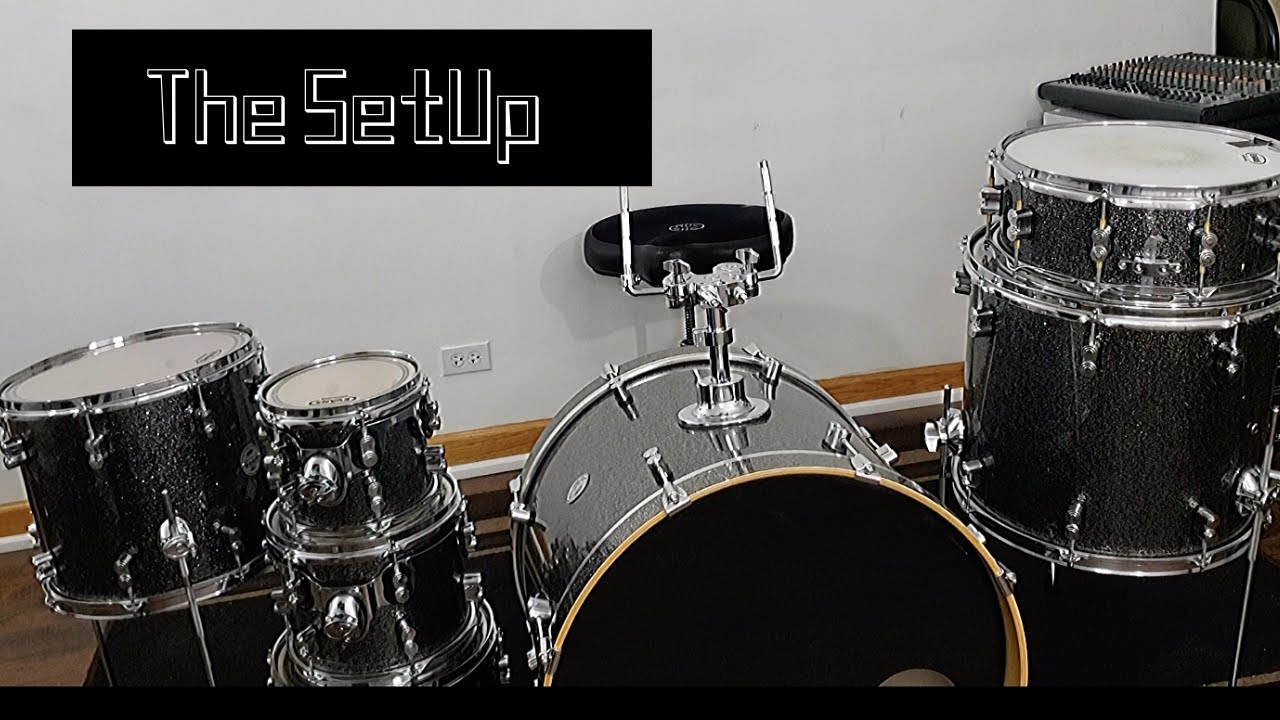 How I SetUp My Drum Set - YouTube
