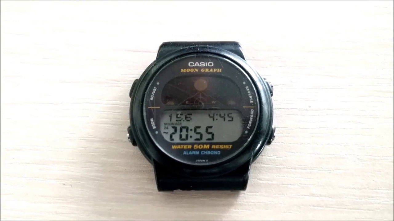 casio gmw-15 - YouTube