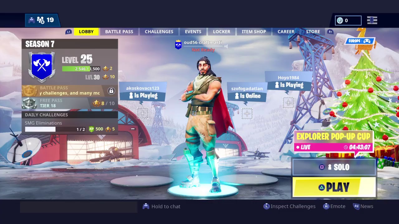 Fortnite Live (Hun) - YouTube