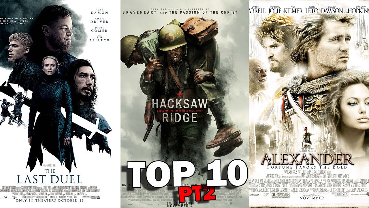Top 10 Filme Istorice/Partea 2 - YouTube