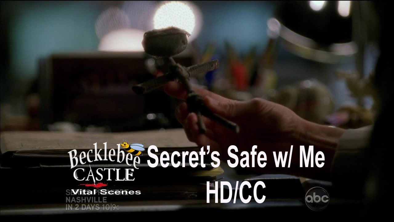 Castle 5x03 "Secret's Safe with Me" Story of Beckett's Stick Man (HD/CC ...
