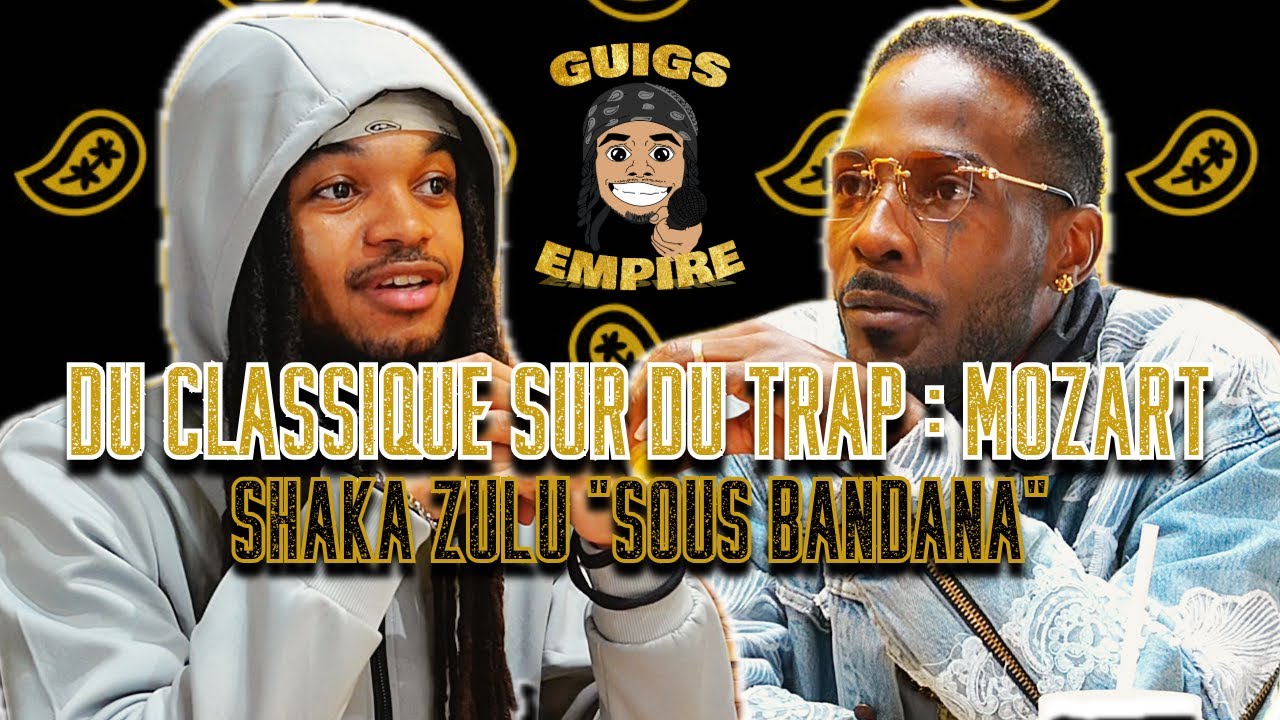 SHAKA ZULU INTERVIEW SOUS BANDANA | Album Mozart, Incarcération, Gang ...
