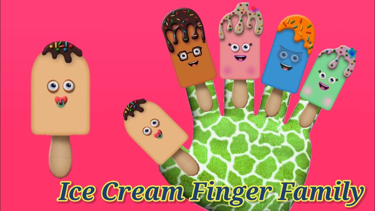 Ice Cream Finger Family & More Collection | Ice Cream Finger Family ...