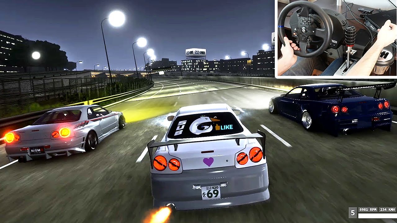 Crazy Street Racing in Tokyo Highways! - JapanX Gameplay - YouTube