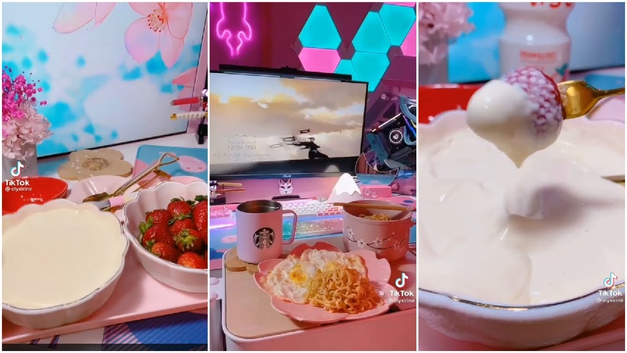 kawaii Foods Snack tik tok compilation - YouTube