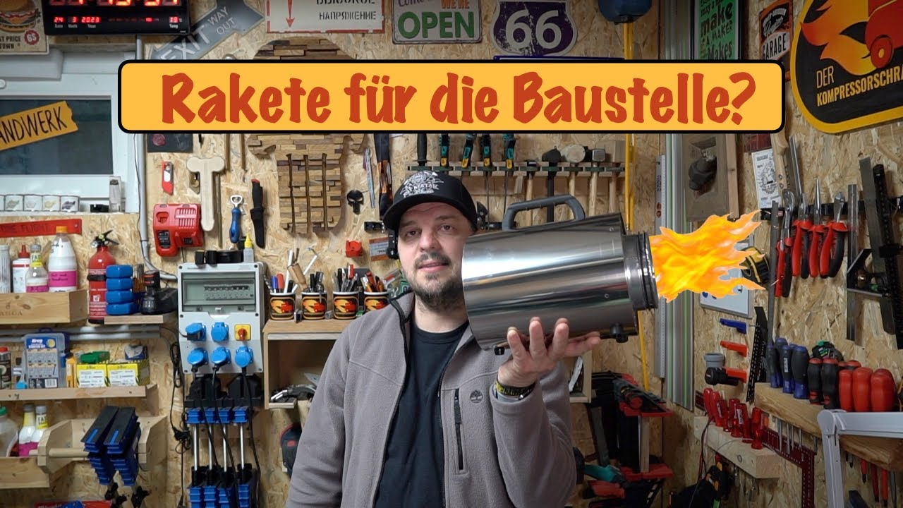Eine Rakete für die Baustelle? wie genial und wer braucht das? - YouTube