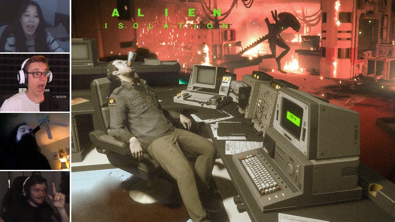 Alien: Isolation Top Twitch Jumpscares Compilation Part II (Horror ...