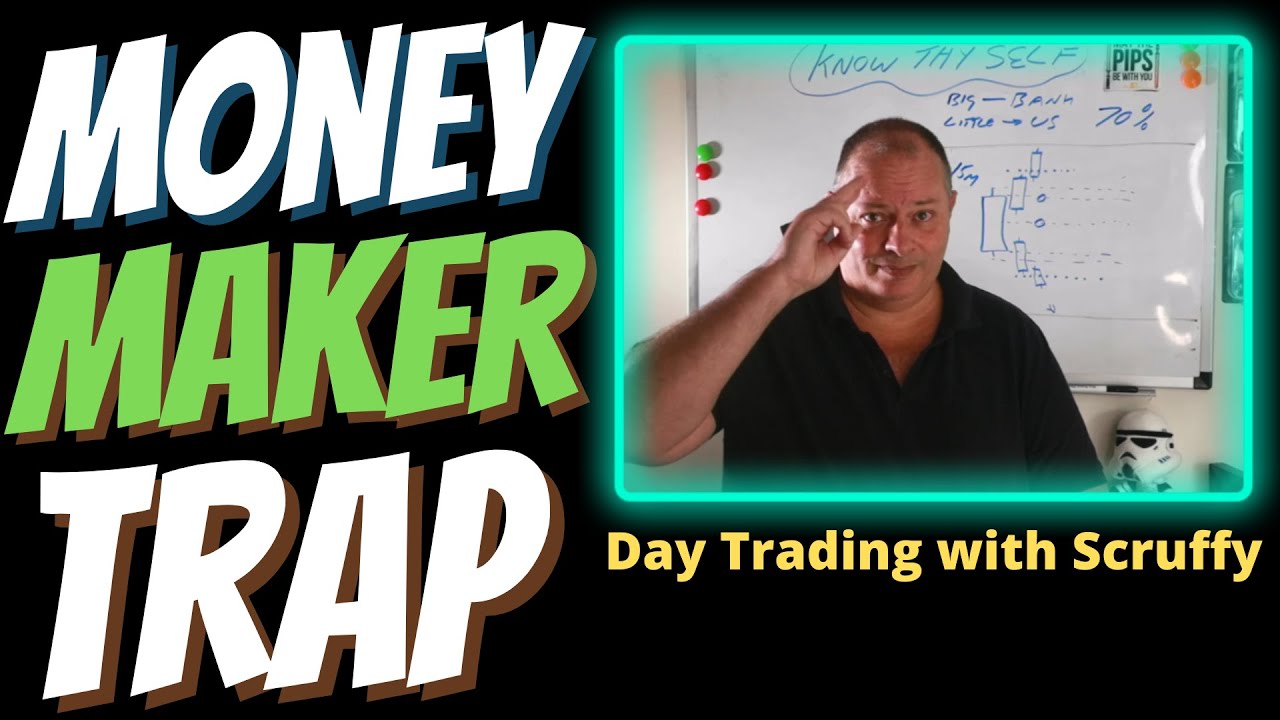 FOREX MONEY MAKER TRAP = How to Day Trade - YouTube