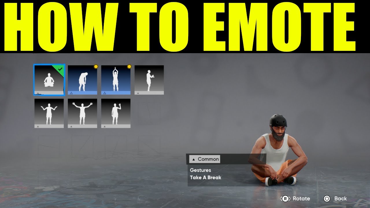 Skate 4 - How to emote & place your own ramps (tips & tricks) - YouTube