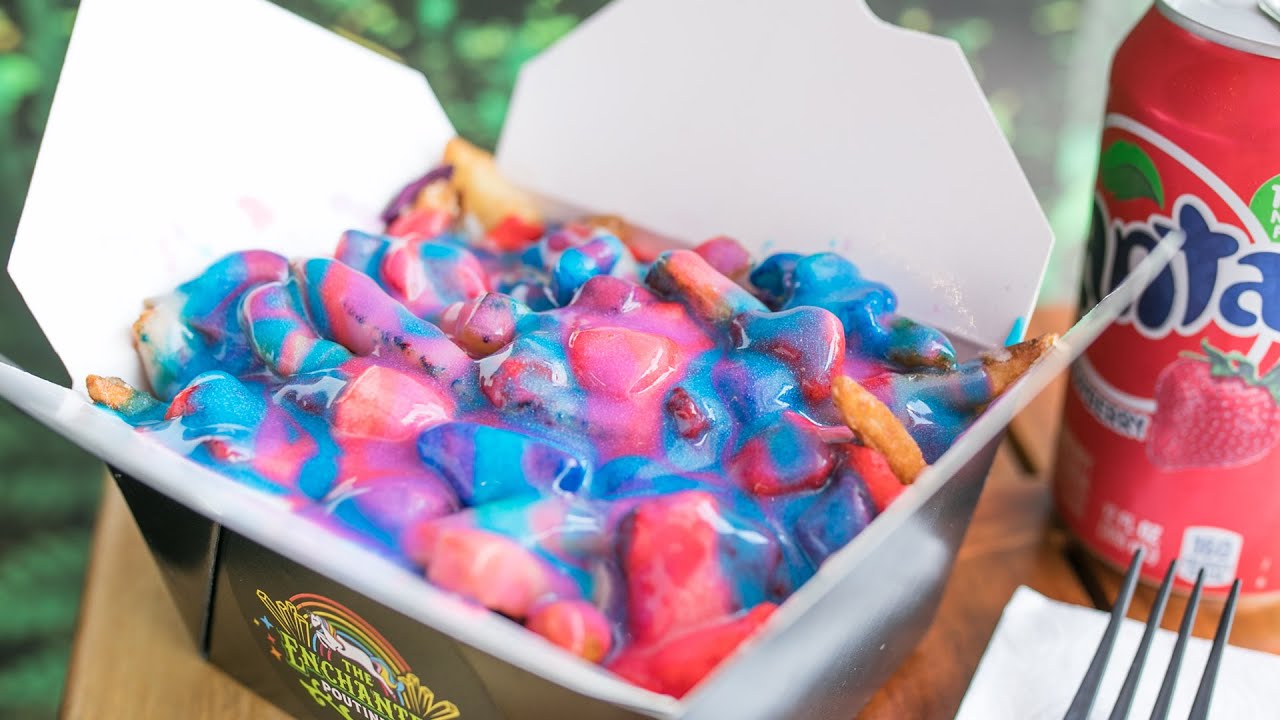 Enchanted Poutinerie is Toronto's home for rainbow poutine - YouTube