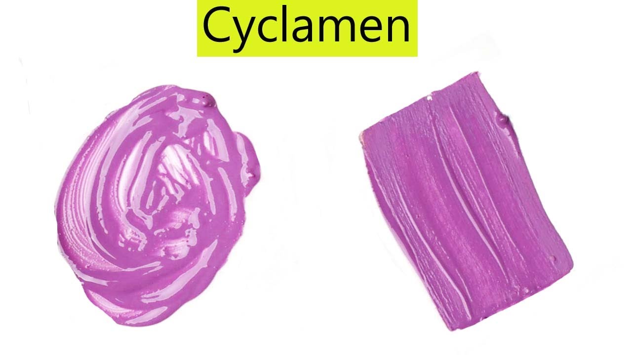 Cyclamen Color - How To Make Cyclamen Color - Color Mixing Video - YouTube