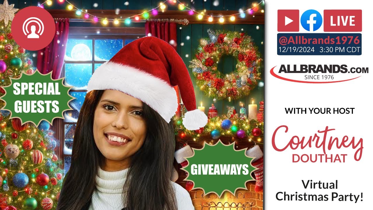 The AllBrands Show | Virtual Christmas Party - YouTube