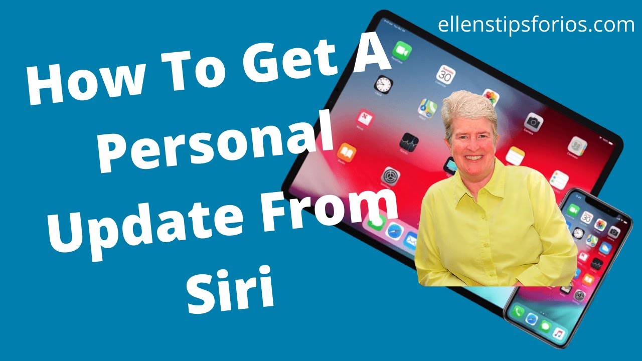How To Get A Personal Update From Siri - YouTube