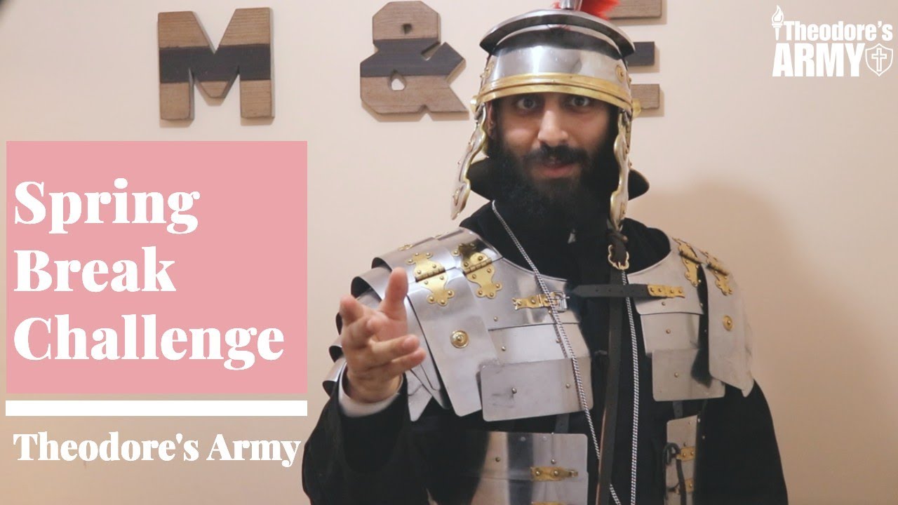 Theodore's Army Spring Break Challenge - YouTube