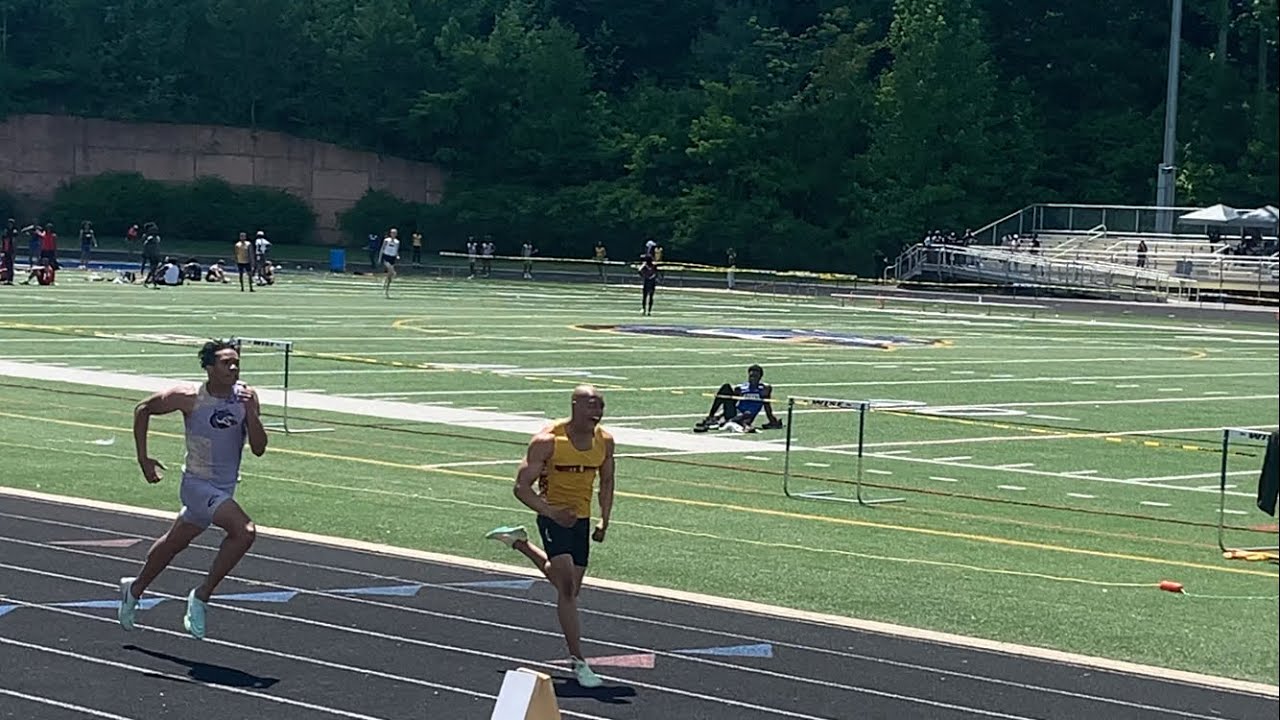 Antoine Spencer Track And Field Outdoor 200 Meter Dash - YouTube
