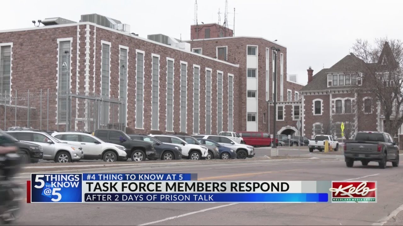 Task force members respond after 2 days of prison talk - YouTube