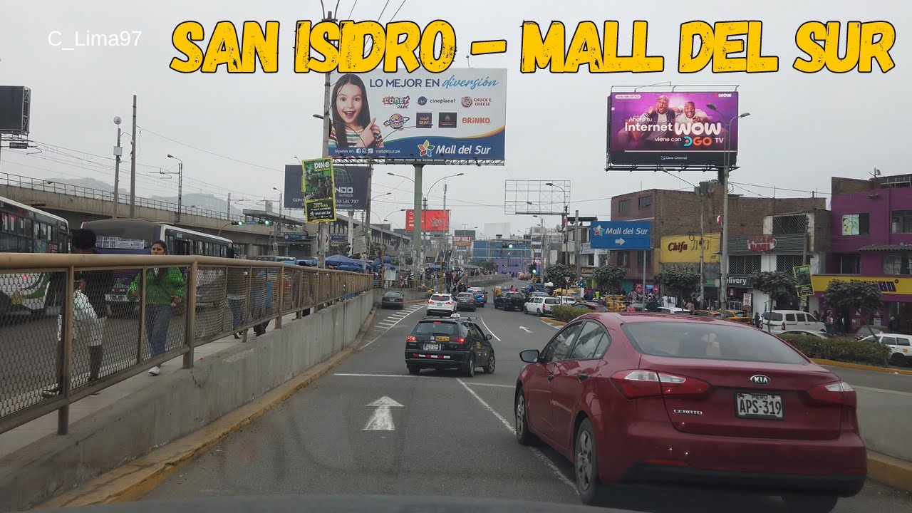 Una Visita a Mall Del Sur desde San Isidro Javier Prado Pana Sur poco ...