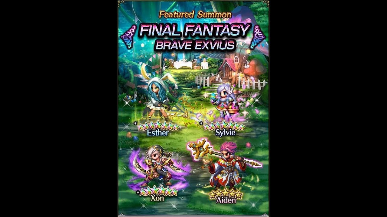 FFBE Esther, Sylvie Banner Daily Summon 2019-04-22 - YouTube