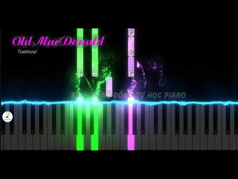 Old MacDonald | EASY Piano Tutorial (#13 level 1) - YouTube