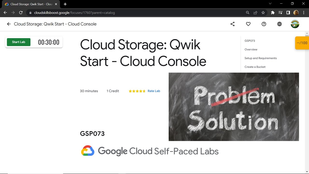 Cloud Storage: Qwik Start - Cloud Console || GSP073 || Solutions - YouTube