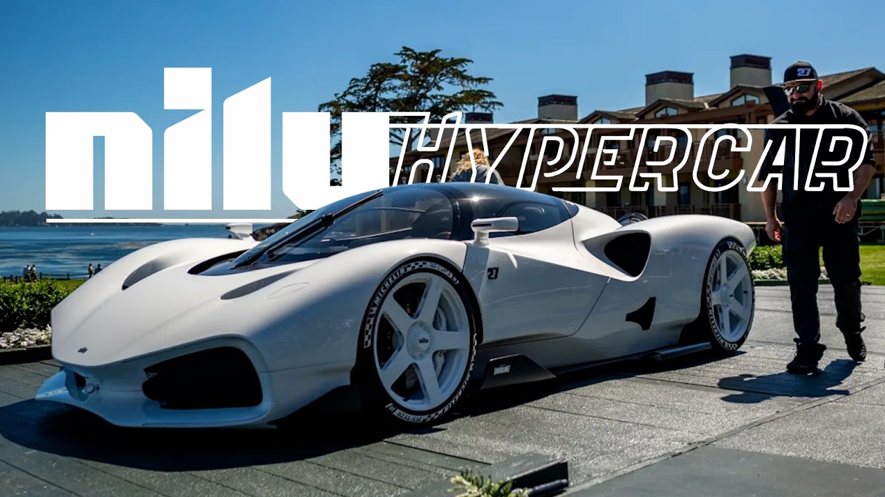 New Nilu27 V12 Hypercar Debut at 2024 Monterey Car Week - YouTube