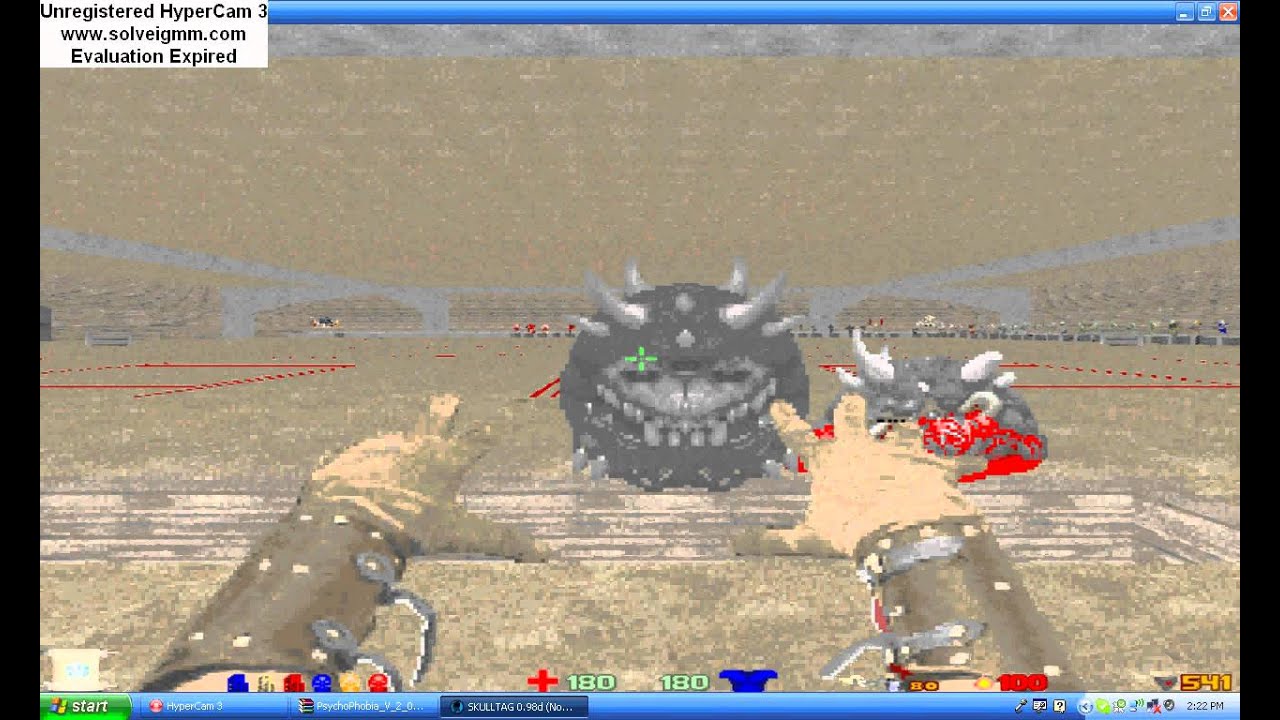 Gameplay of psychophobia for doom 2 mod. - YouTube