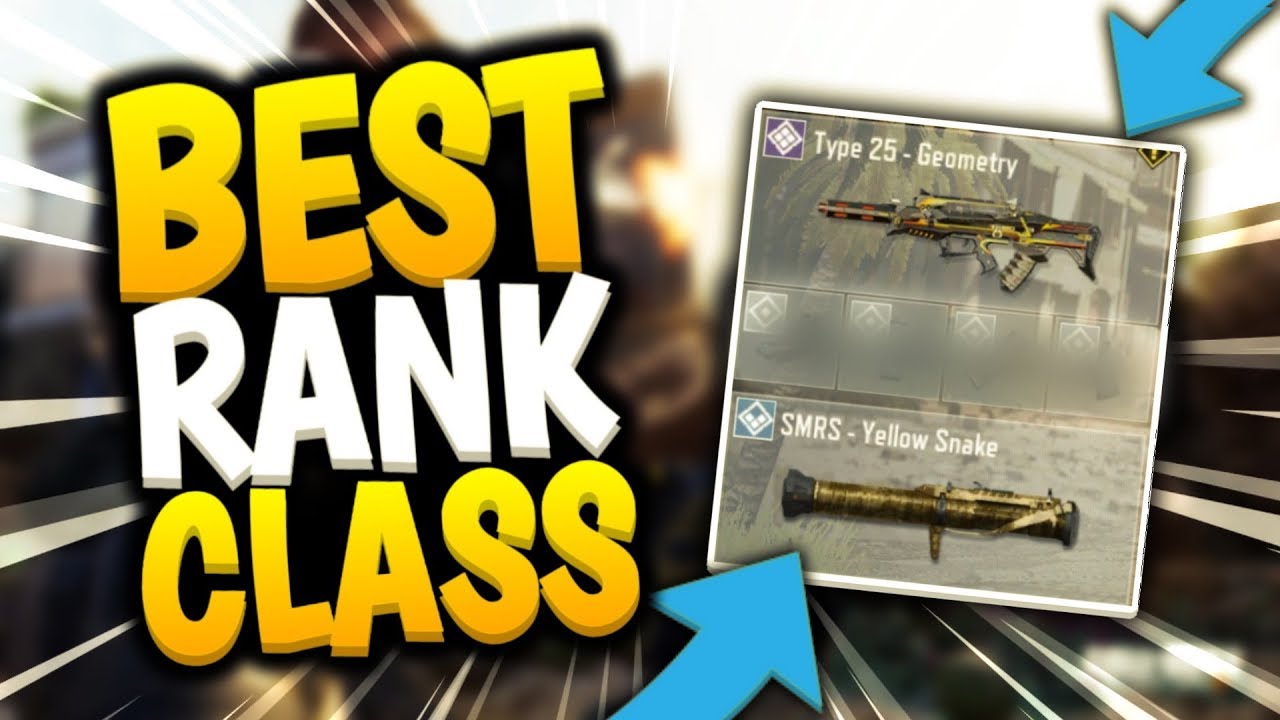 IS THIS THE BEST RANK CLASS !? 🧐 | COD MOBILE | PRO GAMEPLAY - YouTube