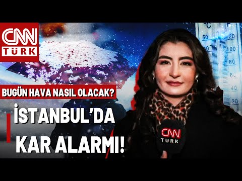 İstanbul Kara Kavuştu! Bugün Hava Nasıl Olacak? Kar Yağışı Etkisini Sürdürecek Mi?