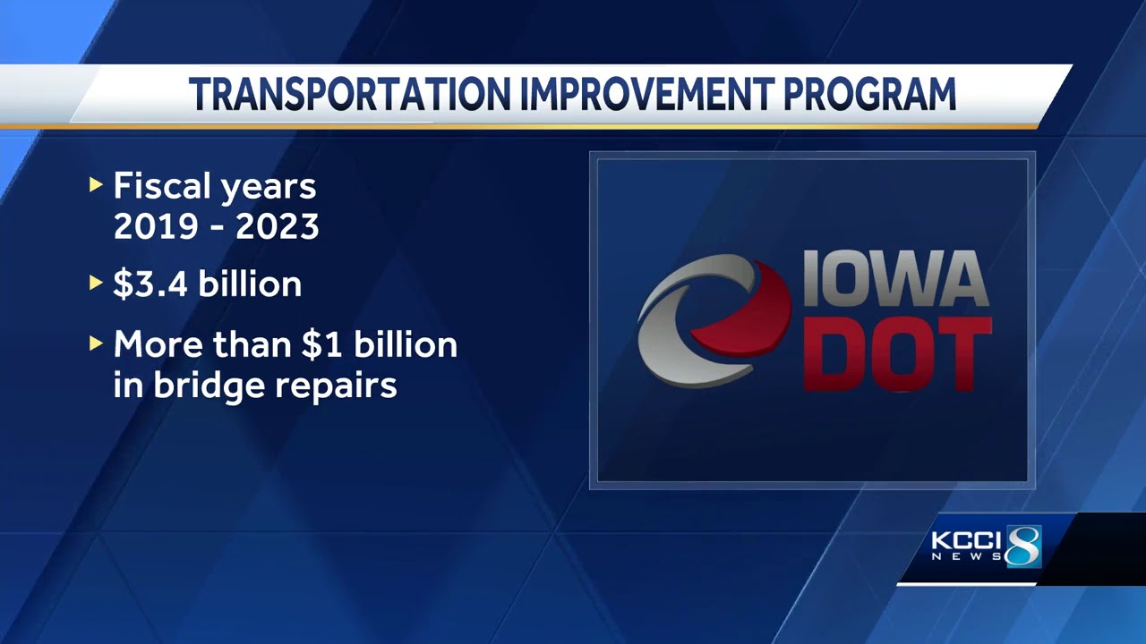 Iowa DOT unveils $3.4B 5-year construction plan - YouTube
