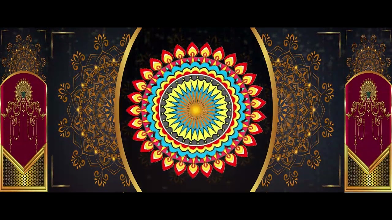 Royal Stage For Big Wedding Stage new animated Visual - YouTube