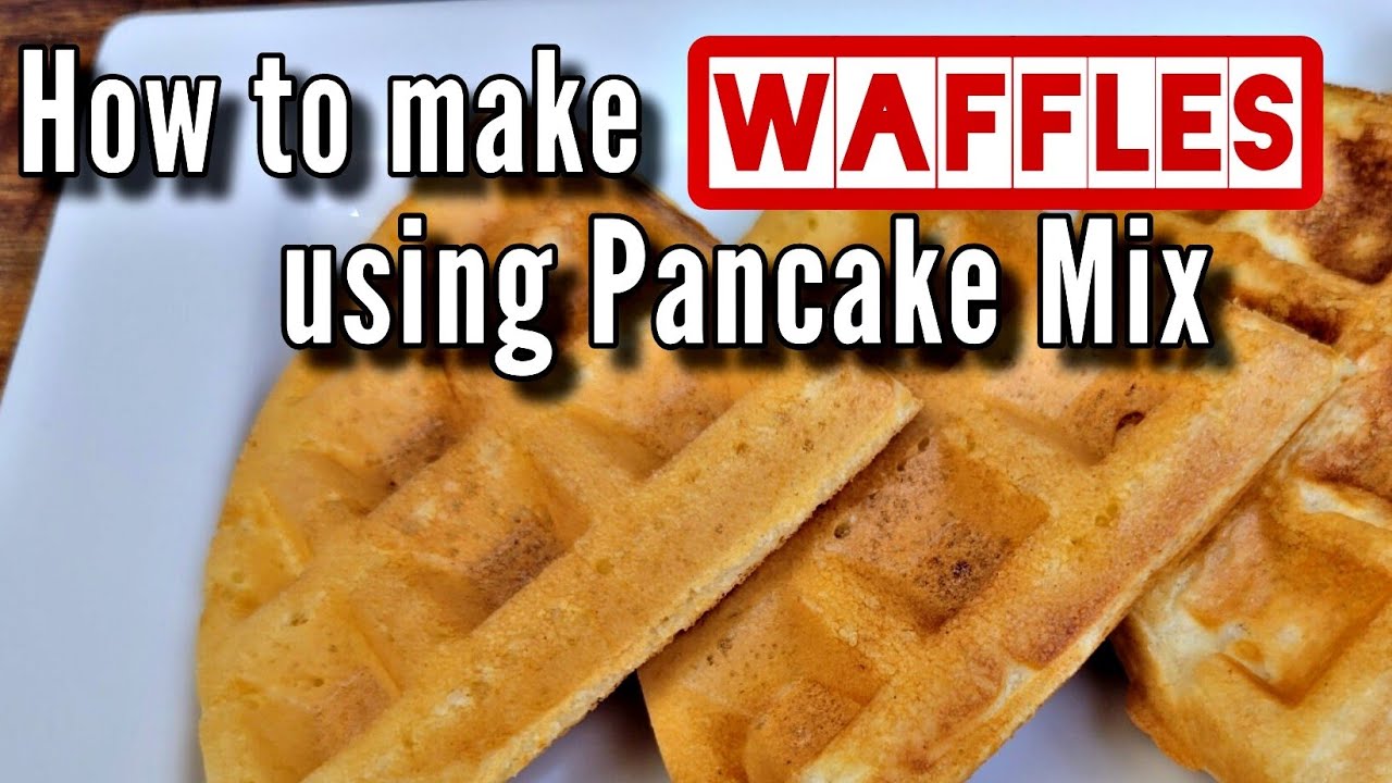 Perfectly crispy and tender waffles - YouTube