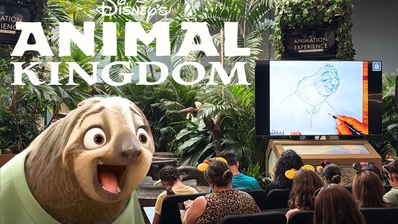 Animation Experience (Flash from "Zootopia") | Disney's Animal Kingdom ...