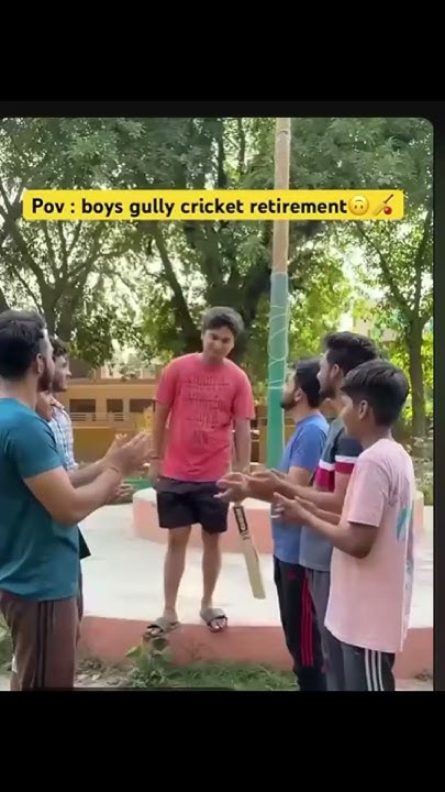 Tag that player in your gully cricket - YouTube