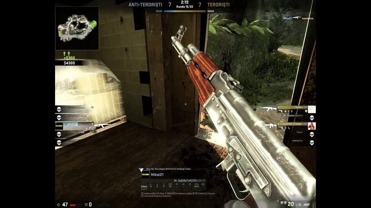 CS:GO Best Ak-47 Spray - YouTube