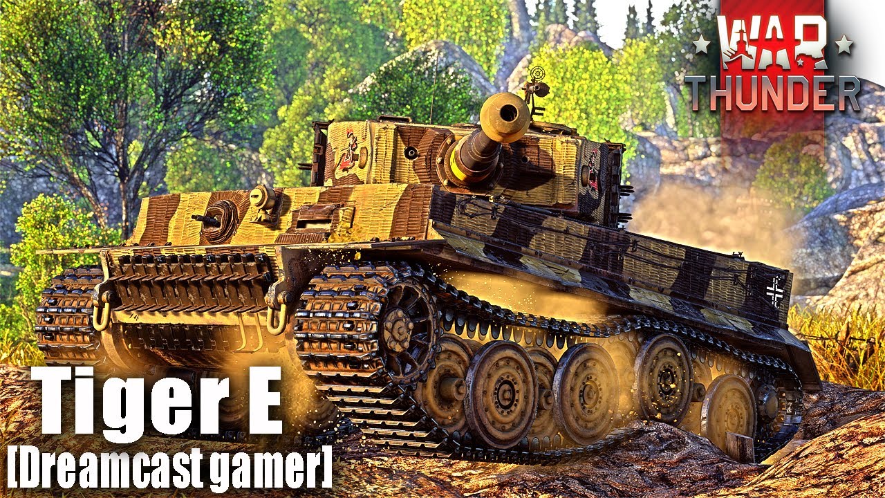 [Dreamcast gamer]War Thunder: รีวิว Tiger E เสือE [4K] - YouTube
