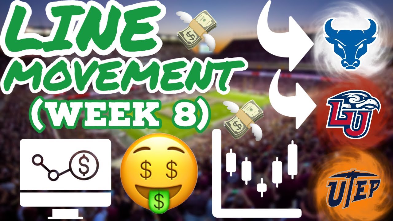 College Football Week 8 Betting *LINE MOVEMENT* Update - YouTube