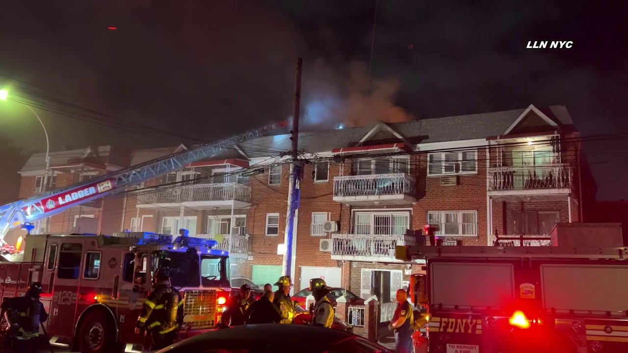 Two-Alarm Fire / Queens NYC 9.28.23 - YouTube