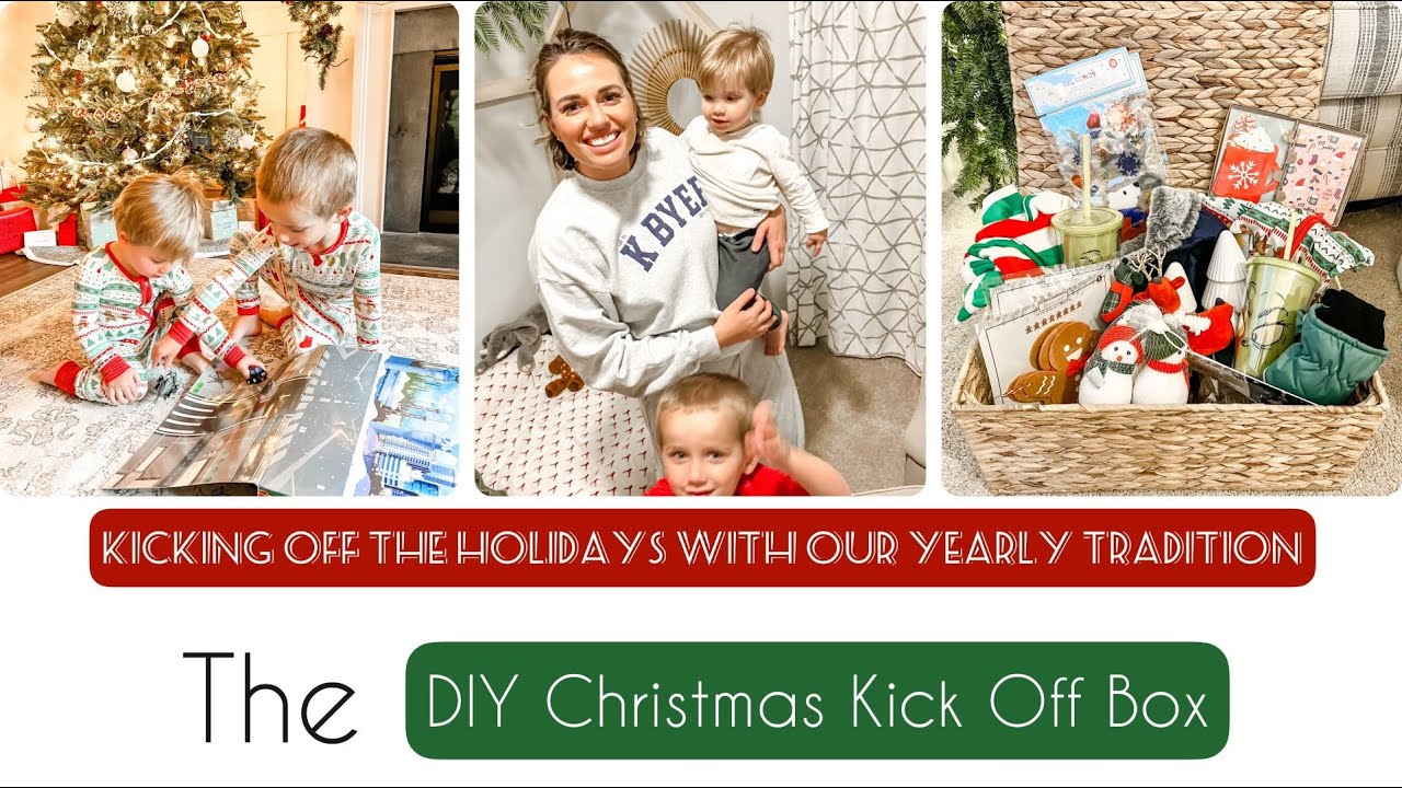 Our yearly tradtion of the Christmas Kick Off box. Come see what's ...