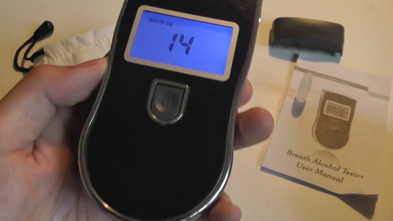 REVIEW: Pictek Portable Breath Analyzer Alcohol Tester - YouTube