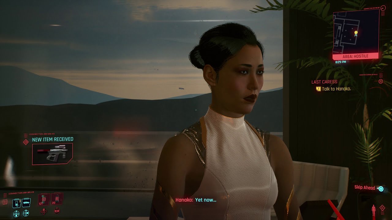 Cyberpunk 2077 - Last Caress: Talk To Hanako Arasaka and Follow Her To ...