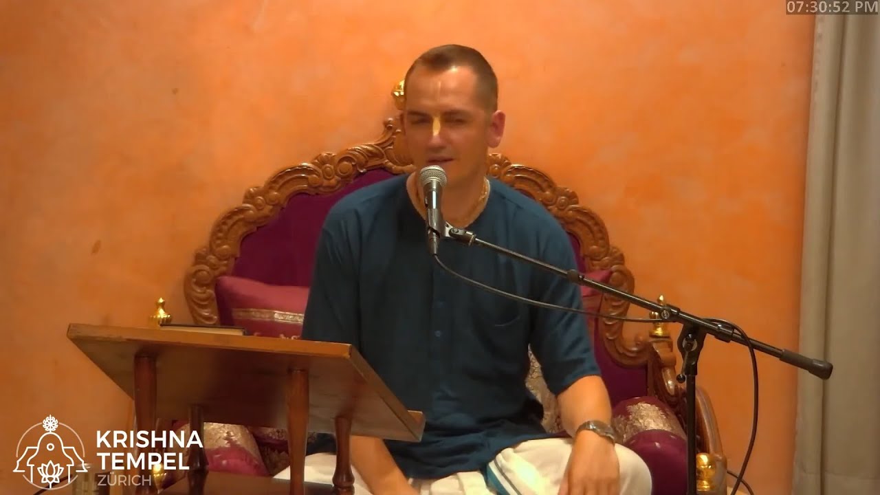 Vamanadeva's Appearance Day | Evening Lecture by HG Keshava Madhava ...