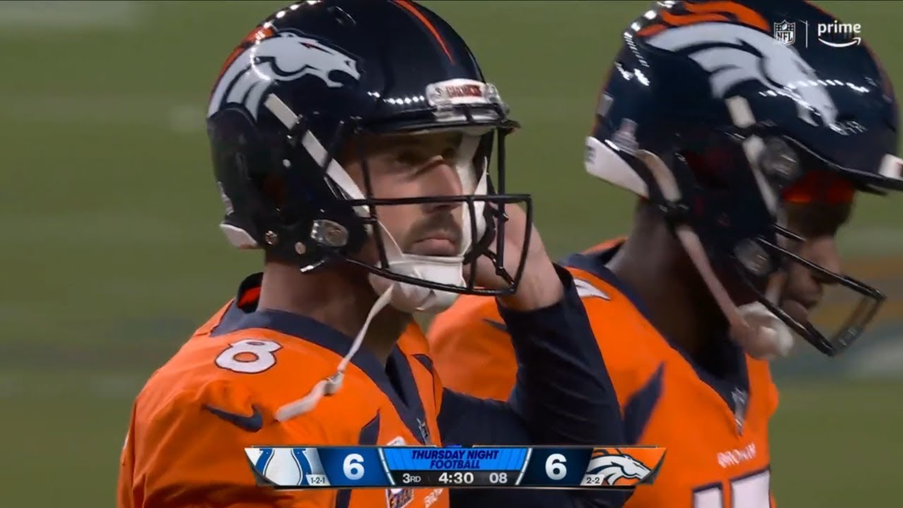 Colts Block Broncos Field Goal | NFL - YouTube