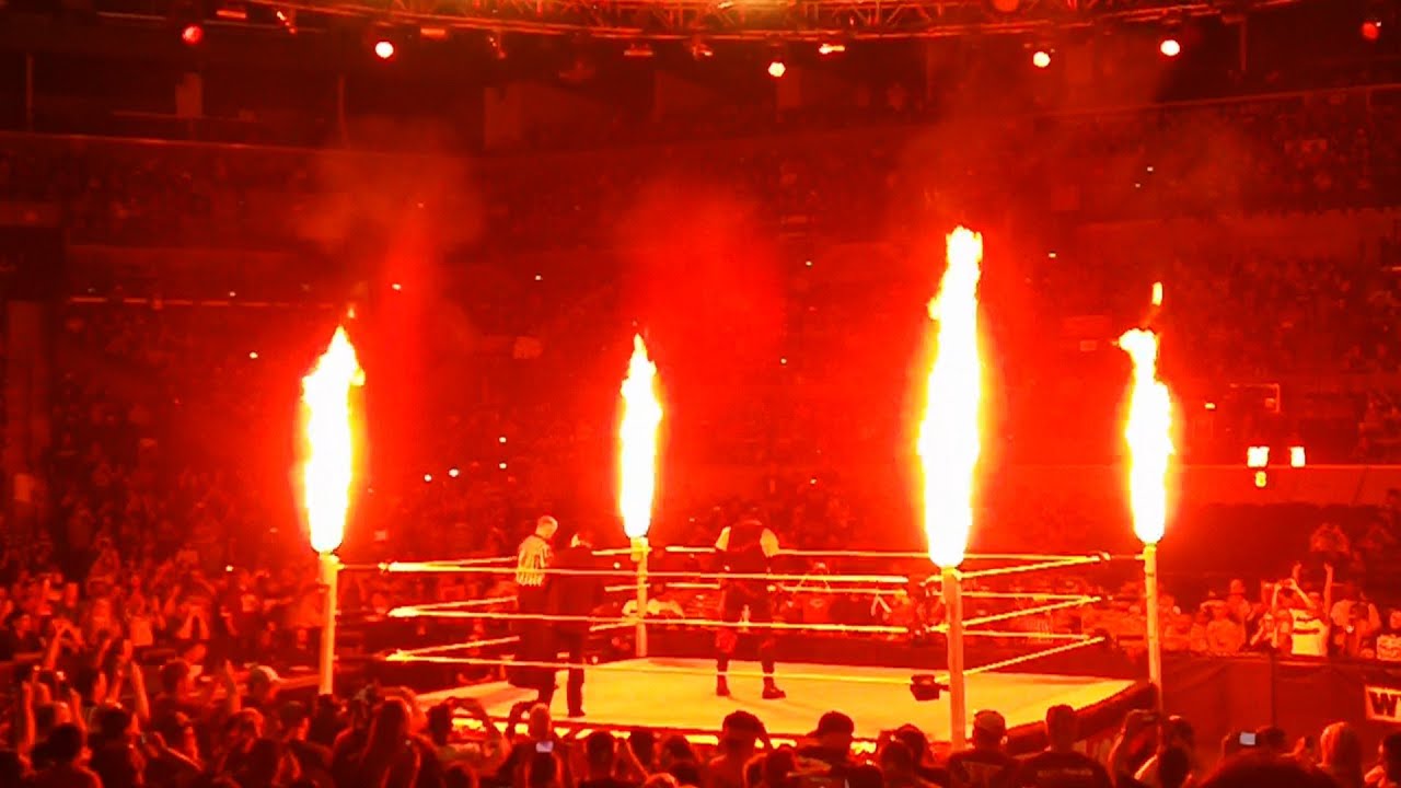 Every WWE Kane Entrance's I Caught Live - YouTube