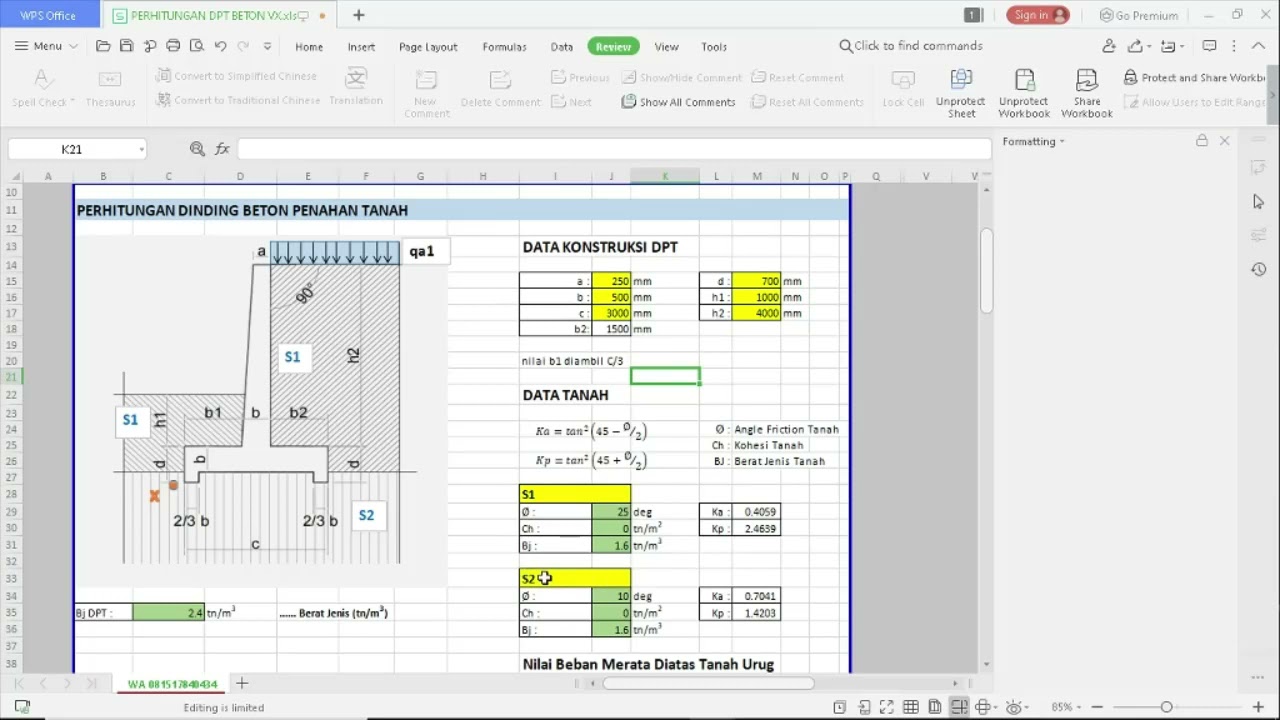 Penggunaan Applikasi Perhitungan DPT Beton - YouTube