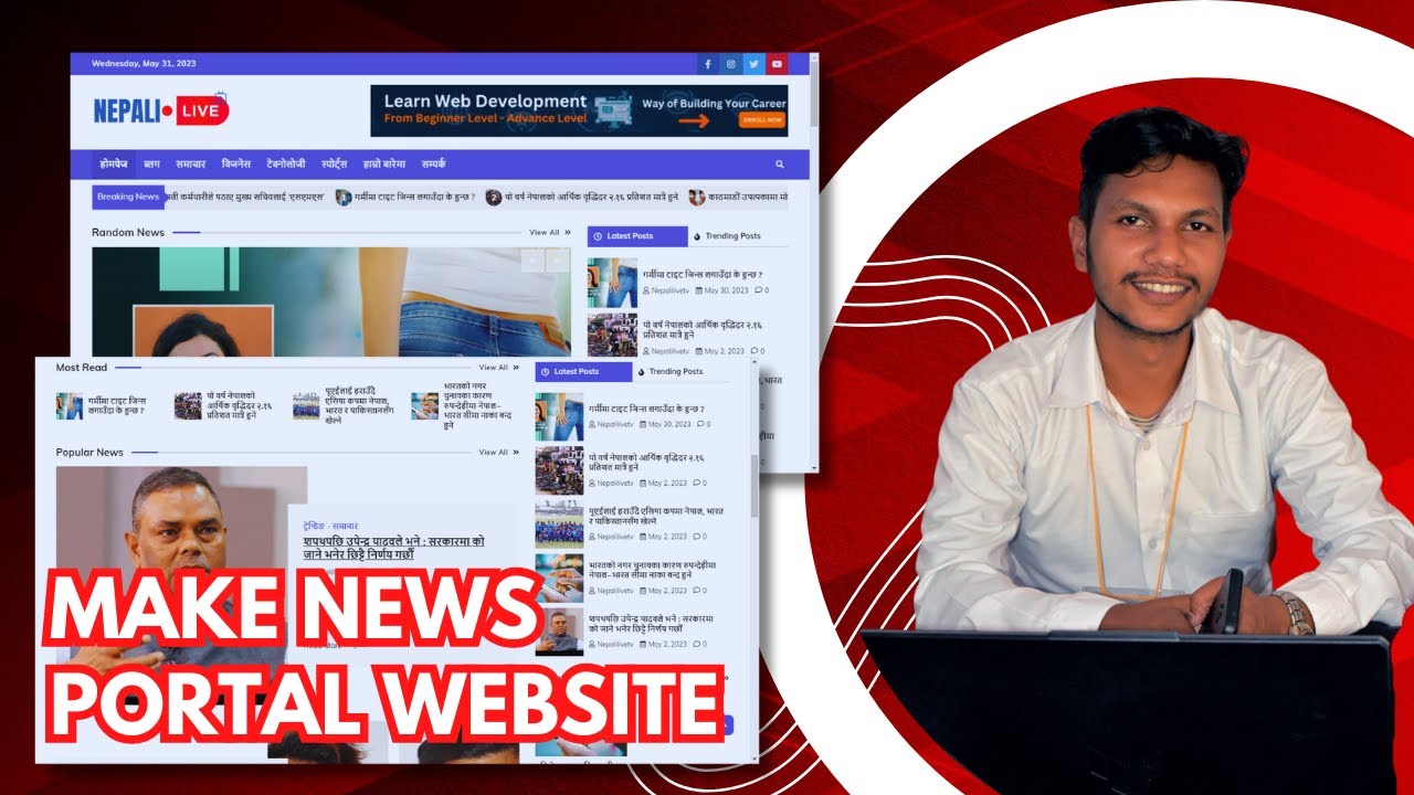 Build a News Portal Website with WordPress [Step-by-Step Tutorial] News ...