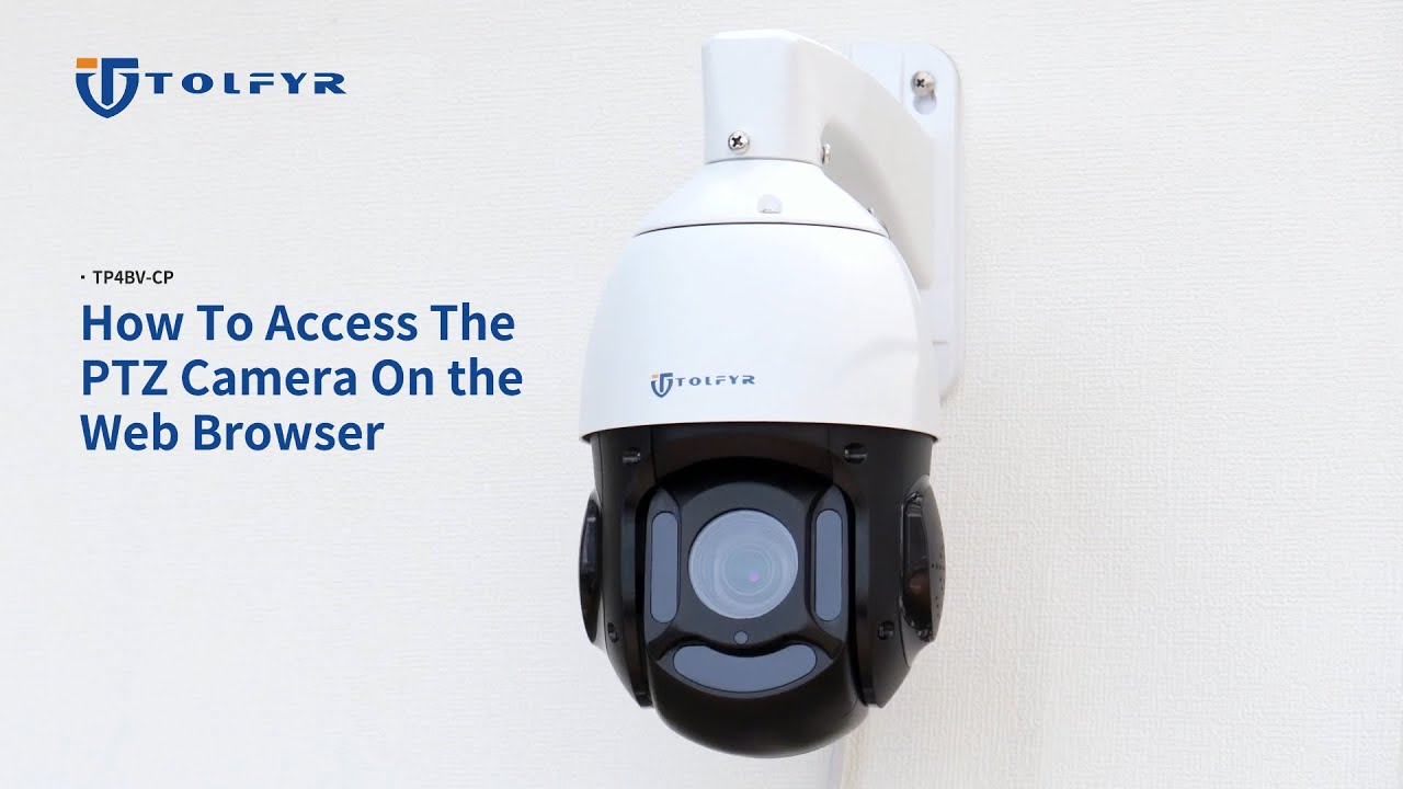 How To Access The PTZ Camera On Web Browser - YouTube