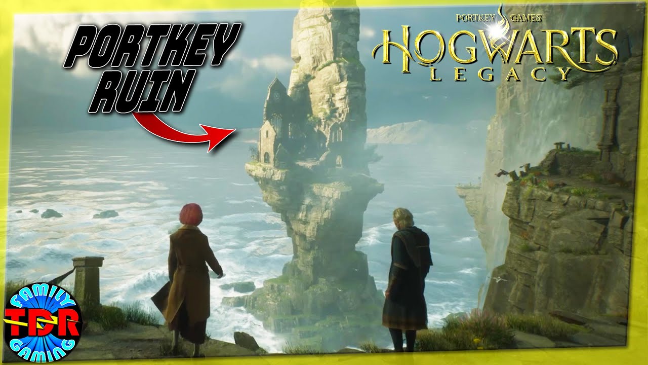OPENING PORTKEY RUIN CUT-SCENE- Hogwarts Legacy - Reaction - YouTube