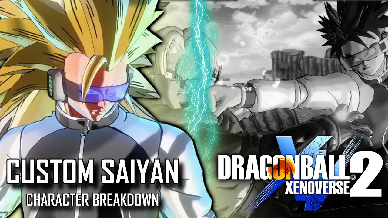 CUSTOM SUPER SAIYAN 3 | Dragon Ball Xenoverse 2 | Character Breakdown ...
