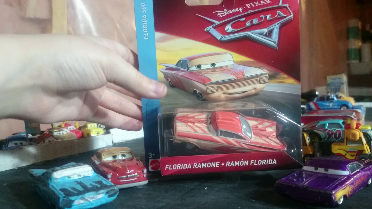 Disney Pixar Cars 3 Florida Ramone (Florida 500 Paintjob) Review - YouTube